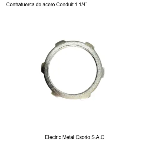 Contratuerca de acero Conduit 1 1/4¨ - Linea Conduit